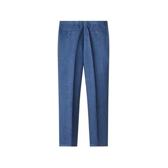 Hackett Pantalon ajust&eacute; Hopsack en lin