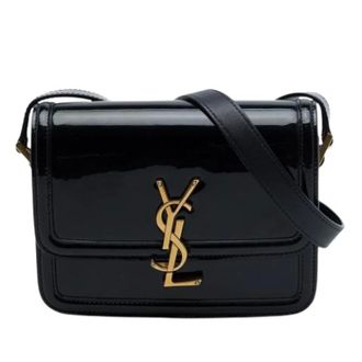 Saint Laurent Sac bandouli&egrave;re Solferino Pre-owned - Femme - Pre-owned - Noir - Taille: ONE Size