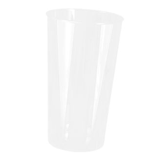 NUOBESTY Blumenvase Und Blumenk&uuml;bel Aus Robustem Transparenter Runder Pflanzk&uuml;bel F&uuml;r Zuhause Und B&uuml;ro Tropfsicherer Blumenhalter Mit Ausreichend Wurzelplatz