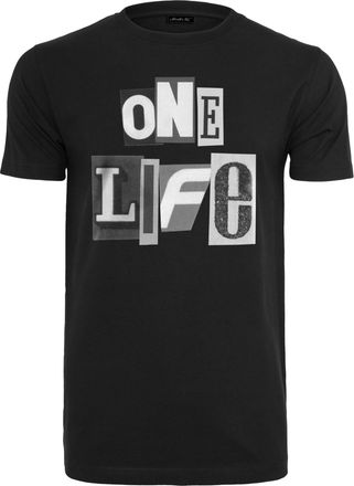 Mister Tee Herren T-Shirt One Life Tee Black XXL