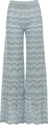 D.exterior Femme, Pantalons, Bleu, Taille: 40 FR Tiffany Pantalons