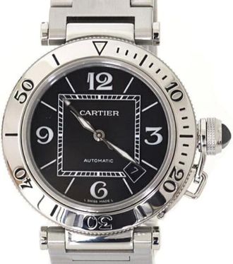 Cartier Montre vintage doccasion - Homme - Pre-owned - Noir - Taille: ONE Size