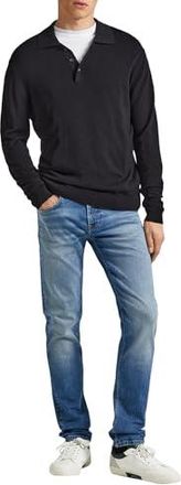 Pepe Jeans London Homme Slim Pm207388, Bleu (Denim-HT0), 36W/30L