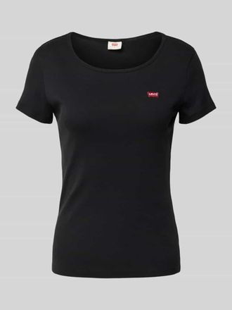 Levi's T-Shirt mit geripptem Rundhalsausschnitt im 2er-Pack