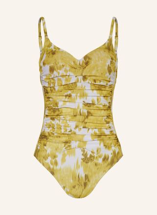 Maryan Mehlhorn Maryan Mehlhorn B&uuml;gel-Badeanzug Soft Focus Florals gelb
