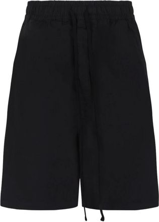 Thom Krom Homme, Shorts, Noir, Taille: S Drawstring Shorts In Cotton Blend