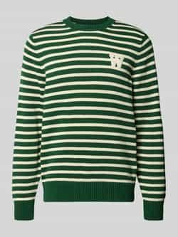 Wood Wood Strickpullover mit Rundhalsausschnitt