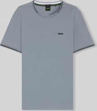 HUGO BOSS Regular Fit T-Shirt aus Baumwoll-Mix Modell TAUL