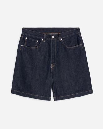 Arket Lockere Jeansshorts -Blau