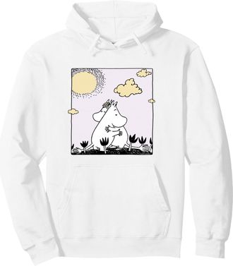 Moomin troll & Snorkmaiden umarmen Sich Pullover Hoodie