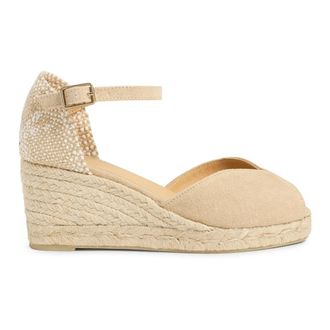 Castaner 7 cm Keilabs&auml;tze - - Shoes - Damen - Beige - 41 EU
