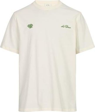 Les Deux T-shirt droit brod&eacute; en coton