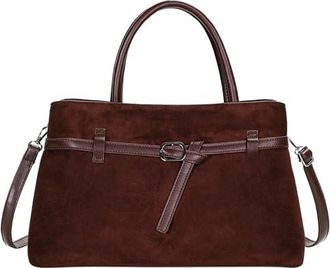 Generic Sac fourre-tout en polyur&eacute;thane givr&eacute; pour femme pour lautomne et lhiver Sac &agrave; bandouli&egrave;re &eacute;l&eacute;gant avec poign&eacute;e sur le dessus pour le quotidien et les