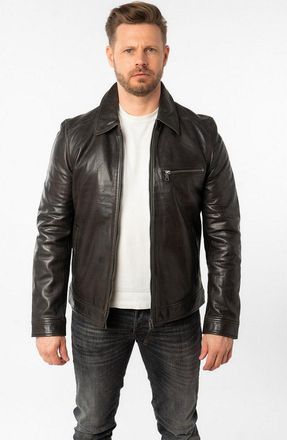 Mauritius Lederjacke MMBerink mit Umlegekragen