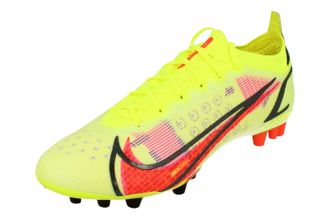 Nike Herren Vapor 14 Elite Fu&szlig;ballschuh, Volt/Bright Crimson-Black, 45.5 EU