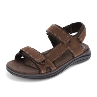 Dockers Sandales de sport Bradburn pour homme, tan fonc&eacute;, 14 Wide