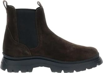 Hogan Stiefel - Chelsea Boots - Gr. 10 - in Braun - f&uuml;r Damen