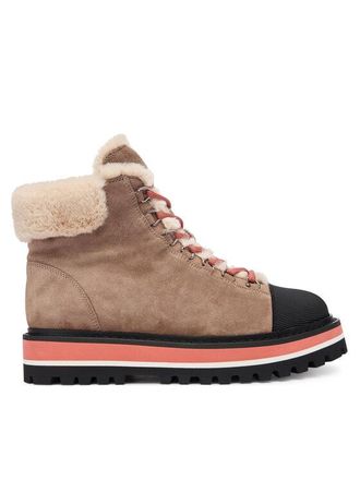 Coccinelle Schn&uuml;rschuhe E4 TXQ 41 01 01 918 Beige