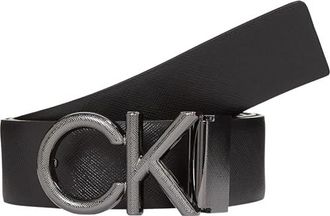 Calvin Klein Ceinture Homme Cuir, Noir (Ck Black Saffiano), 95 cm