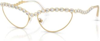 Swarovski unisex, Accessoires, Jaune, Taille: 59 MM SK 1030 Monture Yeux de Chat