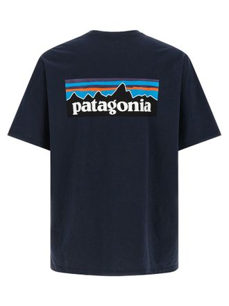 Patagonia Logo-Print T-Shirt - Blue