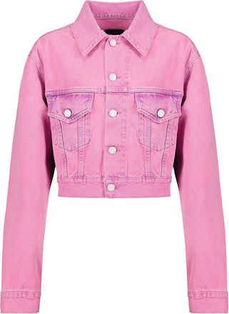 Made In Tomboy Veste Ludo Denim Rose