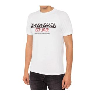 Napapijri Herren, Oberteile, Wei&szlig;, 2XLGr&ouml;&szlig;e