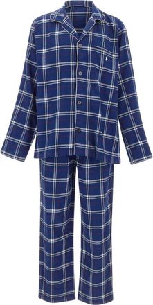 Polo Ralph Lauren Ensemble de pyjama en flanelle &agrave; carreaux - Homme - V&ecirc;tements de nuit et de d&eacute;tente - Bleu - Taille: S