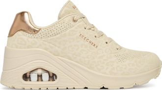 Skechers Sneakers Skechers Uno Wedge - Safari Daze 177521/OFWT Beige