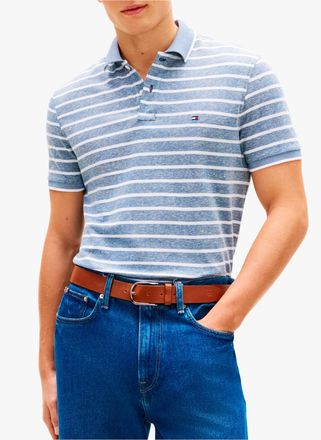Tommy Hilfiger Polo en coton et lin