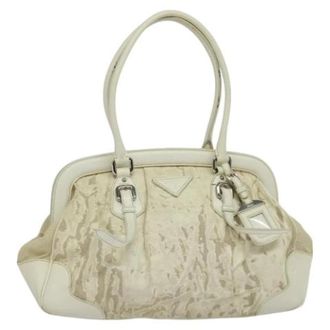 Prada Pre-owned Canvas prada-taschen - - Pre-owned - Damen - Grau - ONE SIZE