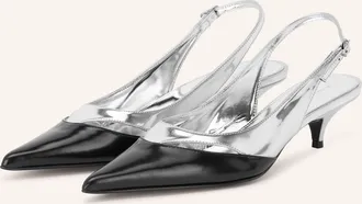 Proenza Schouler Slingpumps Slash schwarz