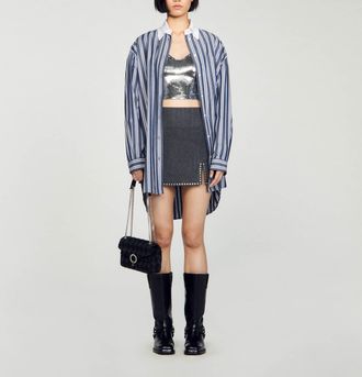 Sandro Oversize-Streifenhemd