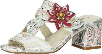 Laura Vita Laura Vita Jacqueso 02 Mules pour femme, Beige, multicolore., 41 EU