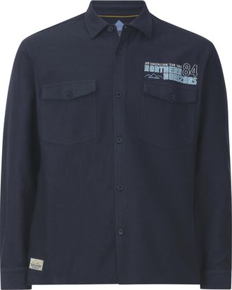 Jan Vanderstorm Herren Outdoorhemd Knutgard dunkelblau, 41/42