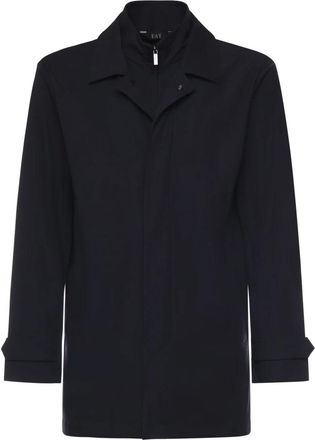 Fay Homme, Manteaux, Bleu, Taille: XL Manteau Crois&eacute;