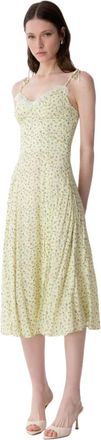 Mar De Margaritas Femme, Robes, Jaune, Taille: 40 FR Kristel Midi Dress