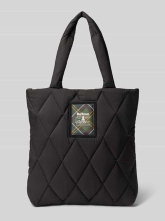 Barbour Henkeltasche mit Label-Patch