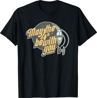 Star Wars May the 4th Be With You 2024 Death Star Retro T-Shirt