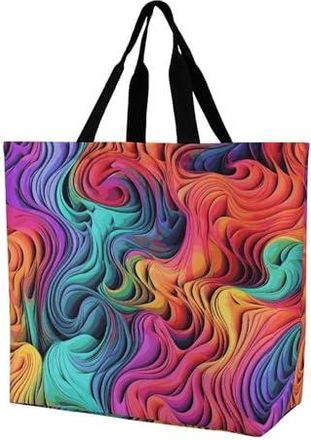 Generic Chose Color&eacute;e Sac Fourre-Tout Imperm&eacute;able Sacs De Courses D&eacute;contract&eacute; Sac Fourre Tout Pour Gym Quotidienne Universit&eacute;