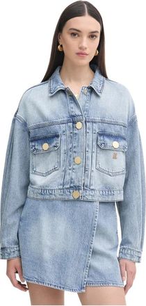 A|X Armani Exchange Damen, Jacken, Blau, LGr&ouml;&szlig;e