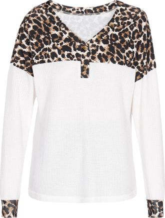 Faina Bluse Frauen Wei&szlig;