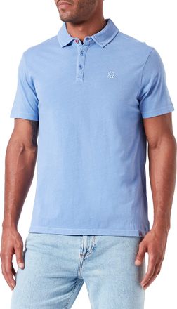 Timezone Herren Light Poloshirt T-Shirt, Ultramarine, S