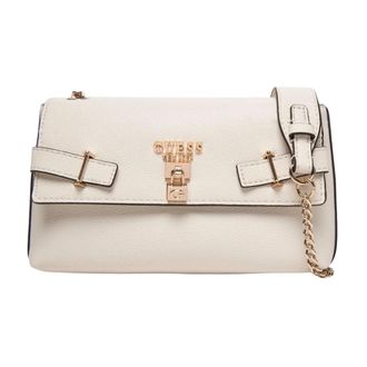 Guess Femme, Sacs, Beige, Taille: ONE Size Yesba Convertible Xbody Flap