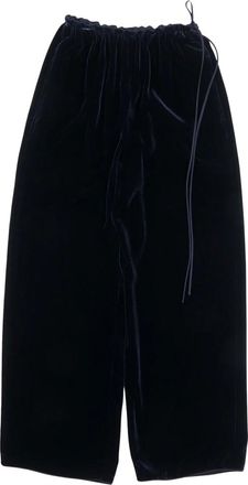 Giorgio Armani Femme, Pantalons, Bleu, Taille: 40 FR Wide Pantalons