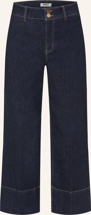 Only Cropped Jeans blau