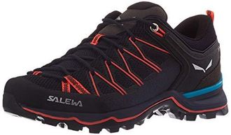Salewa Femme Ws Mountain Trainer Lite Chaussures de Randonn e Basses, Premium Navy Fluo Coral, 41 EU