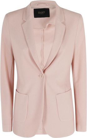 Seventy Femme, Vestes, Rose, Taille: 36 FR Blazer jacket