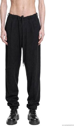 Andrea Ya'aqov Wool Cashmere Drawstring Pants