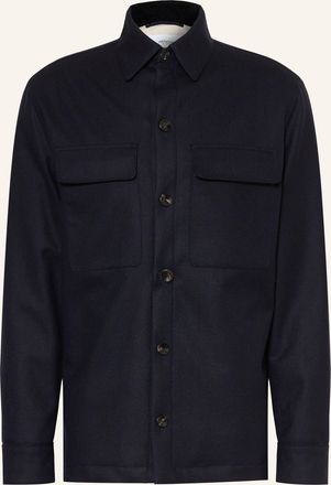 Agnona Agnona Overjacket Aus Cashmere blau